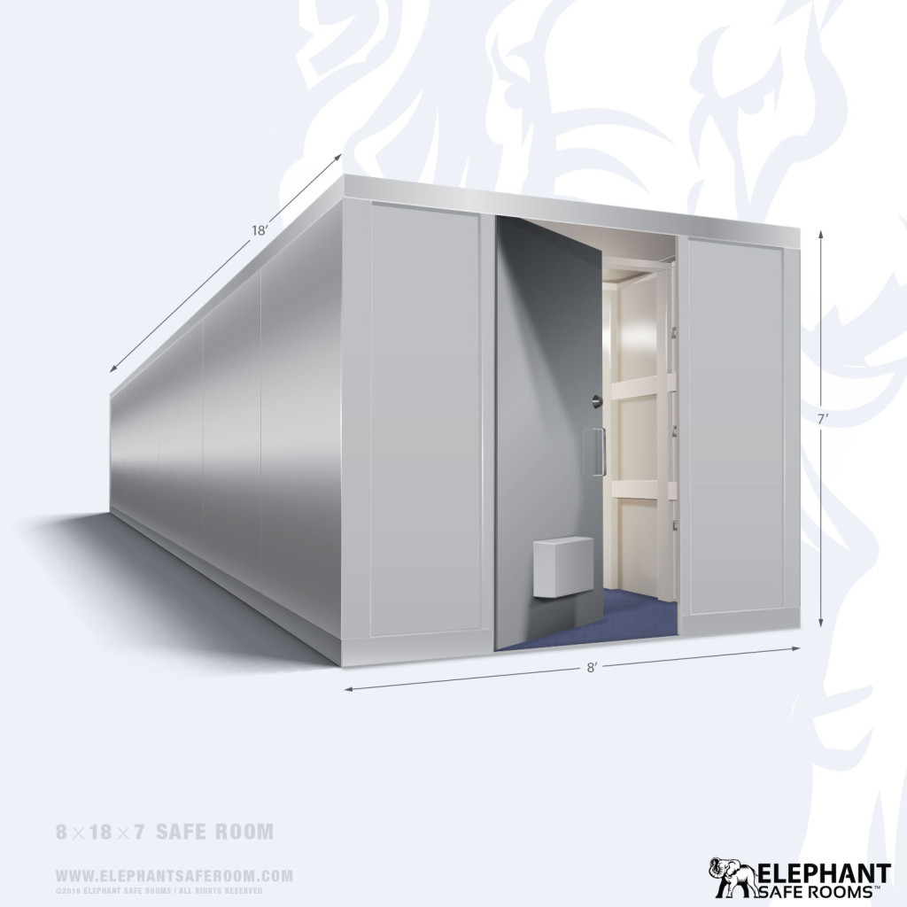 6' x 6' Panelized Safe Room Kit - Elephant Safe Room