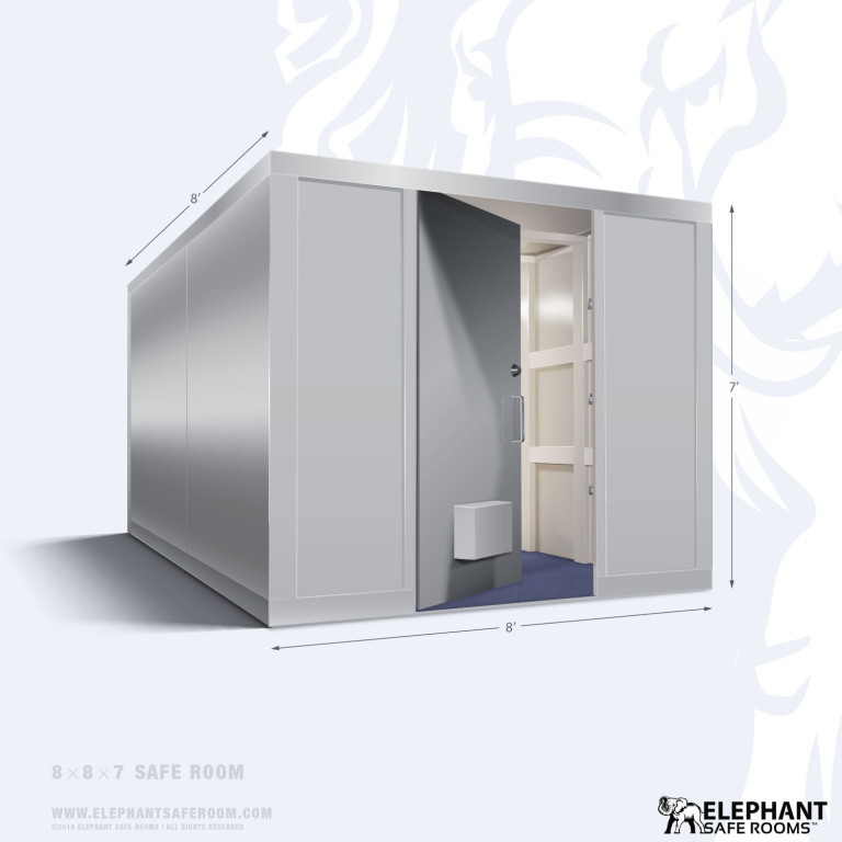 8' x 6' Safe Room - Elephant Safe Room