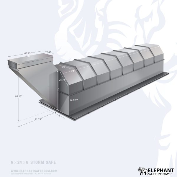 Bomb Shelter for Nuclear Protection - Elephant Safe Room